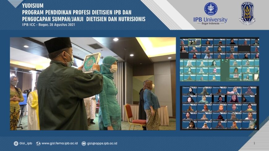 Departemen Gizi Masyarakat, FEMA, IPB University gelar Yudisium ...